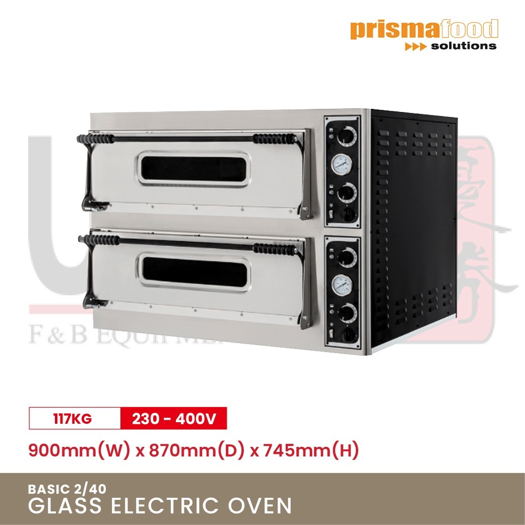 Basic 44 Medium Electric Oven - U-Save F & B Equipment Pte Ltd
